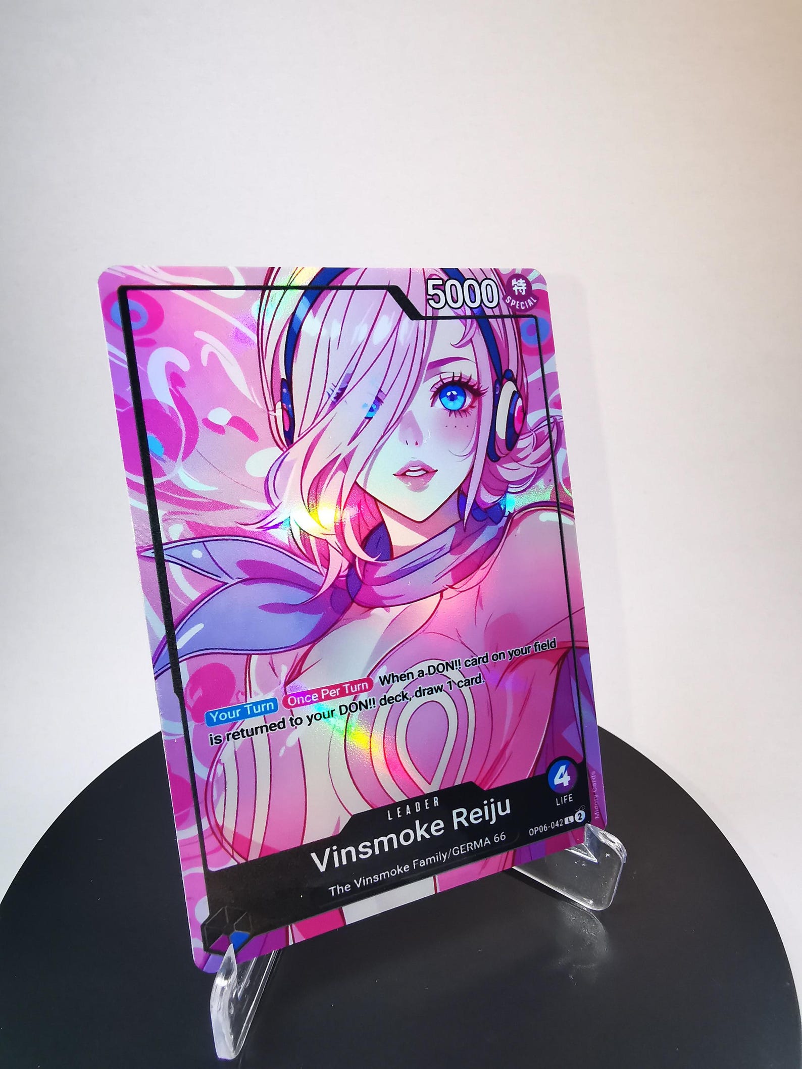 Reiju Custom Leader OP06 – Karte One Piece Custom - Hyper-gloss Full ...