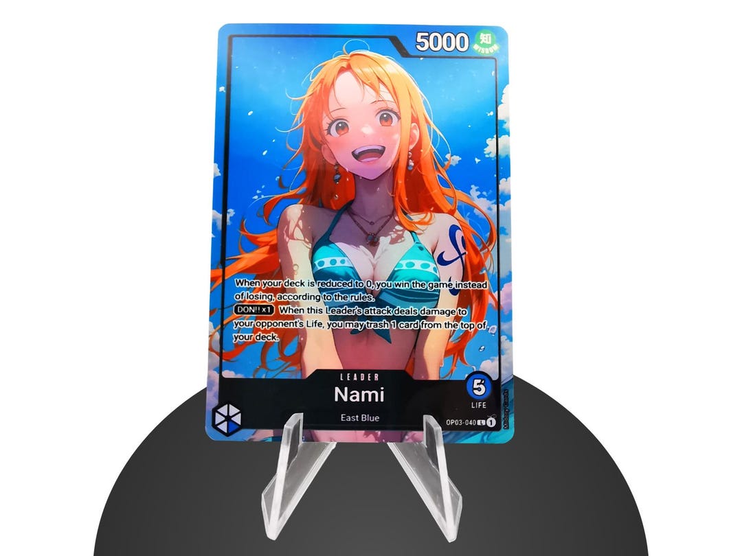 NAMI Custom Leader OP03 – Karte One Piece Custom - Hyper-gloss Full ...