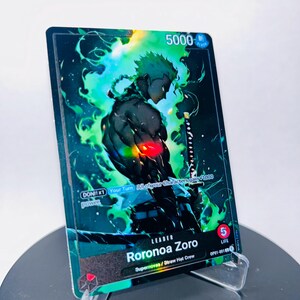 Zoro Leader RED OP01 Custom – Karte One Piece - Hyper-gloss Full Holo ...