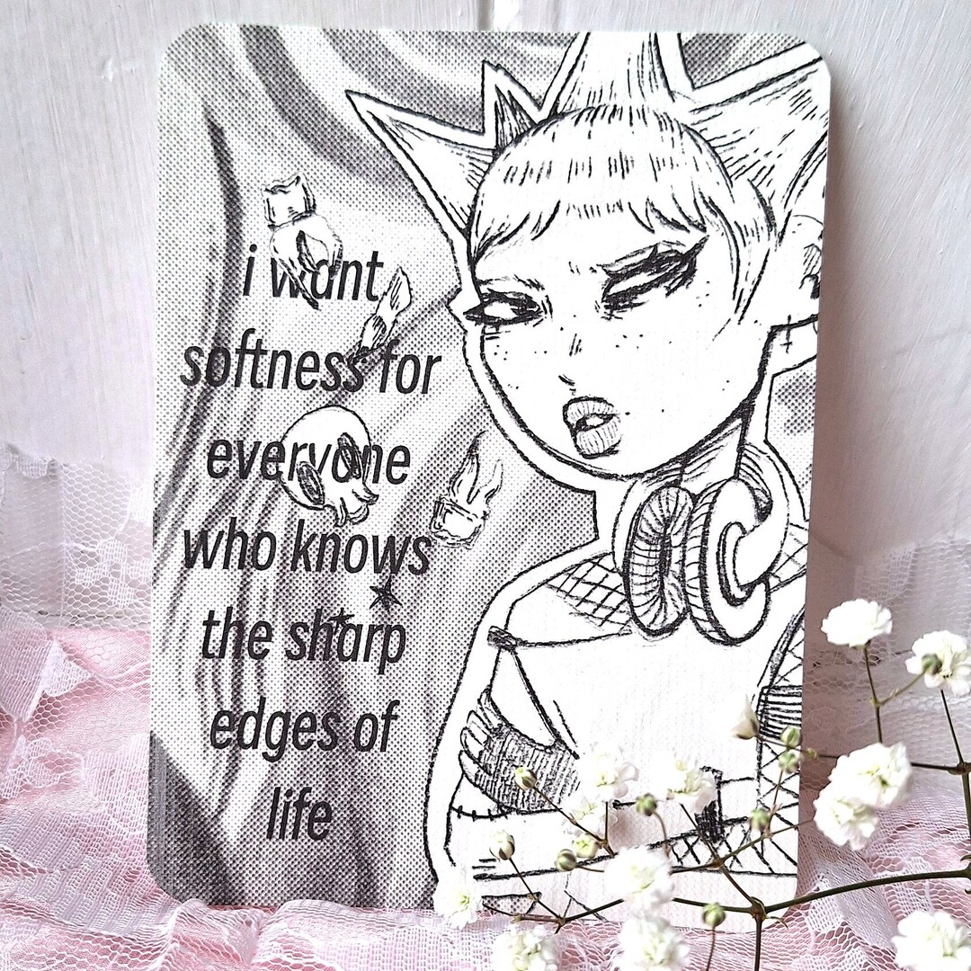 Sharp Edges of Life Art Print - Etsy