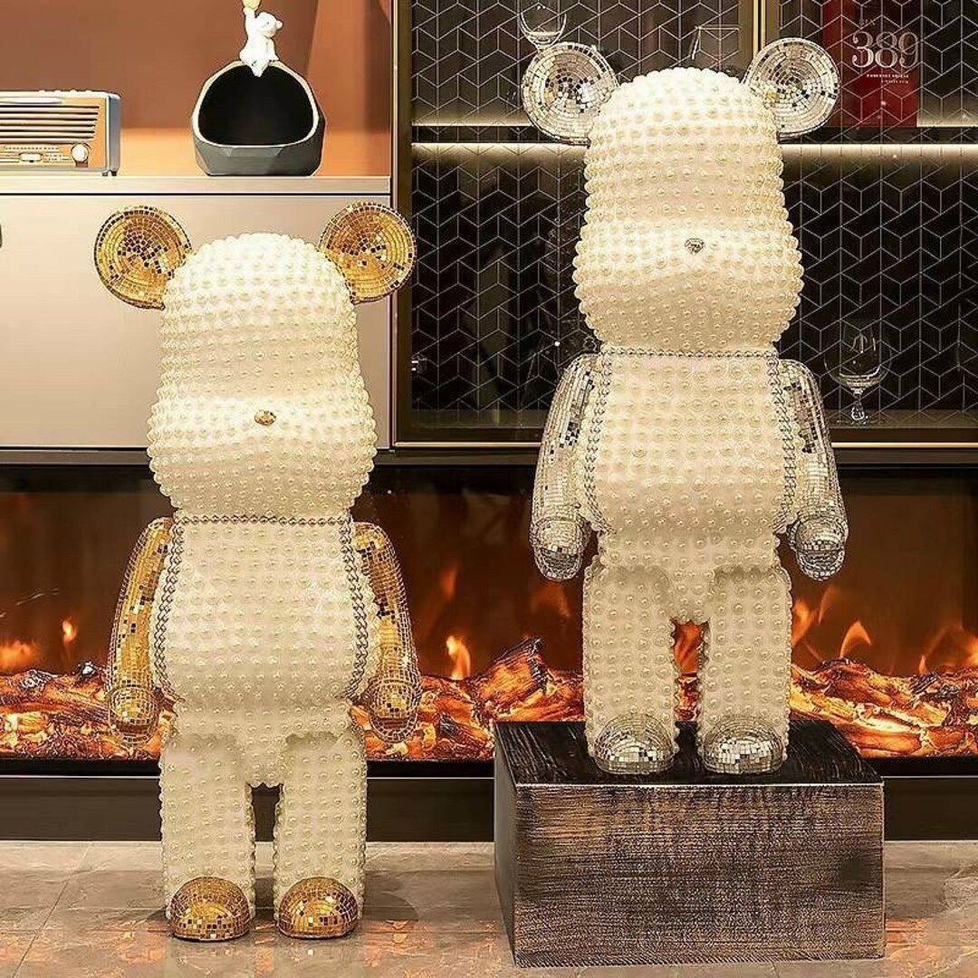 Bearbrick Bear Belly With Sequins - Etsy