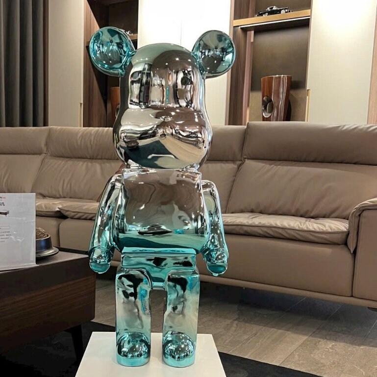 Bearbrick Bear Belly With Sequins - Etsy