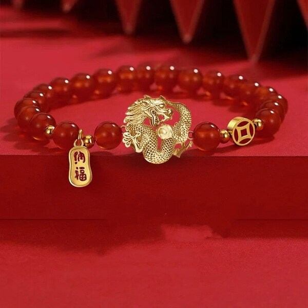 Chinese Dragon Year Charm - Etsy