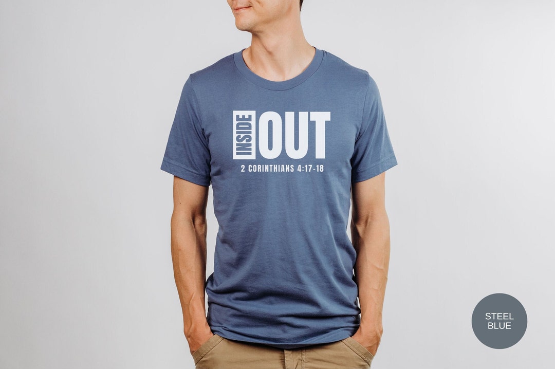 Inside Out T-shirt, Life Changed Shirt, Scripture Shirt, Bible Verse ...