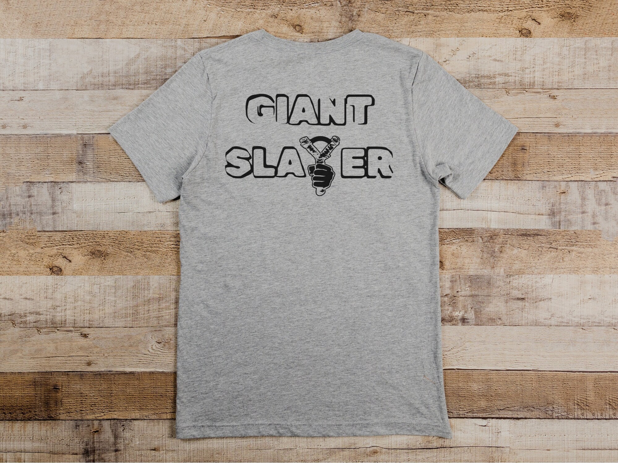 Giant Slayer Shirt, David and Goliath, Gift for Him, Faith Apparel ...
