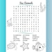 SEA ANIMALS Word Search Puzzle – Printable PDF for Kids 6/7 Years Old ...