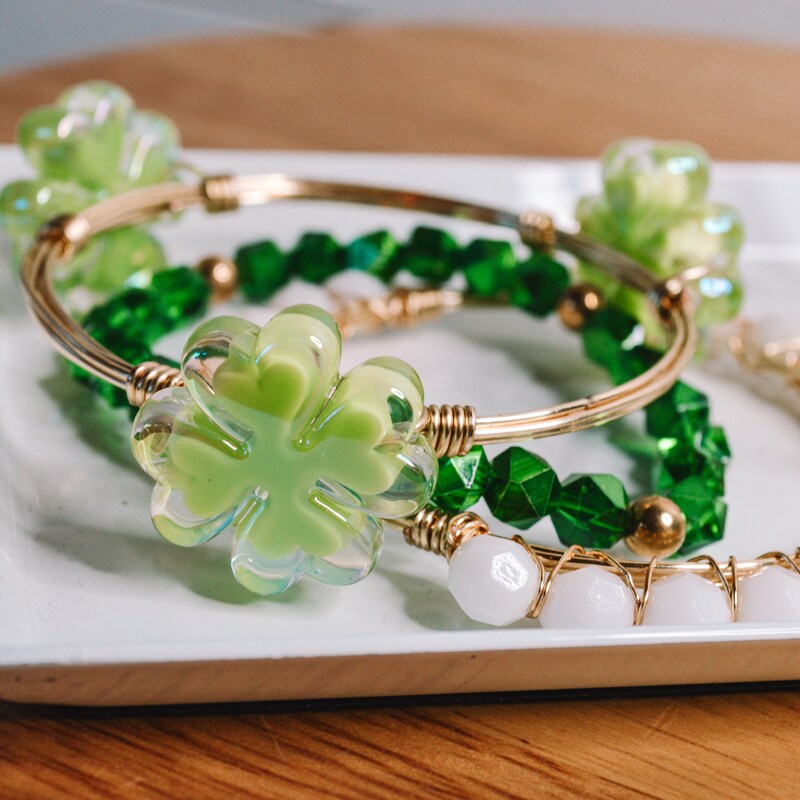 St Patricks Bracelet - Etsy