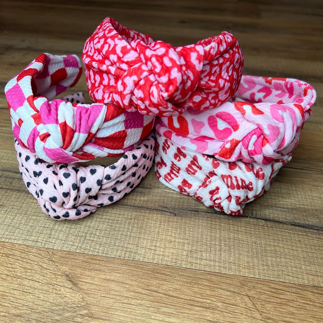 Valentine’s Day Headbands - Etsy