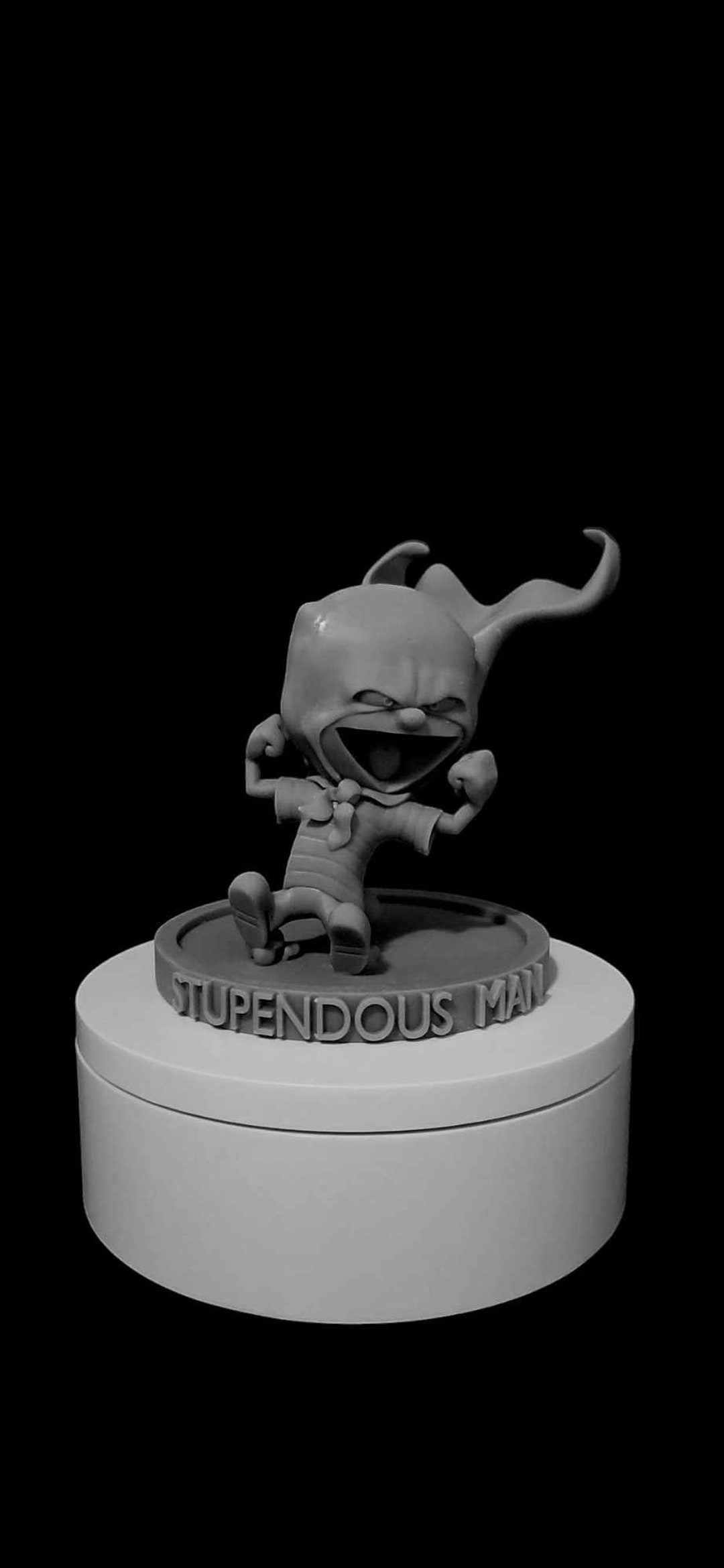 Calvin and Hobbes Stupendous Man 3D Print - Etsy