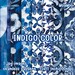 Indigo Color Seamless Pattern Blue and White Digital Paper Indigo Print ...