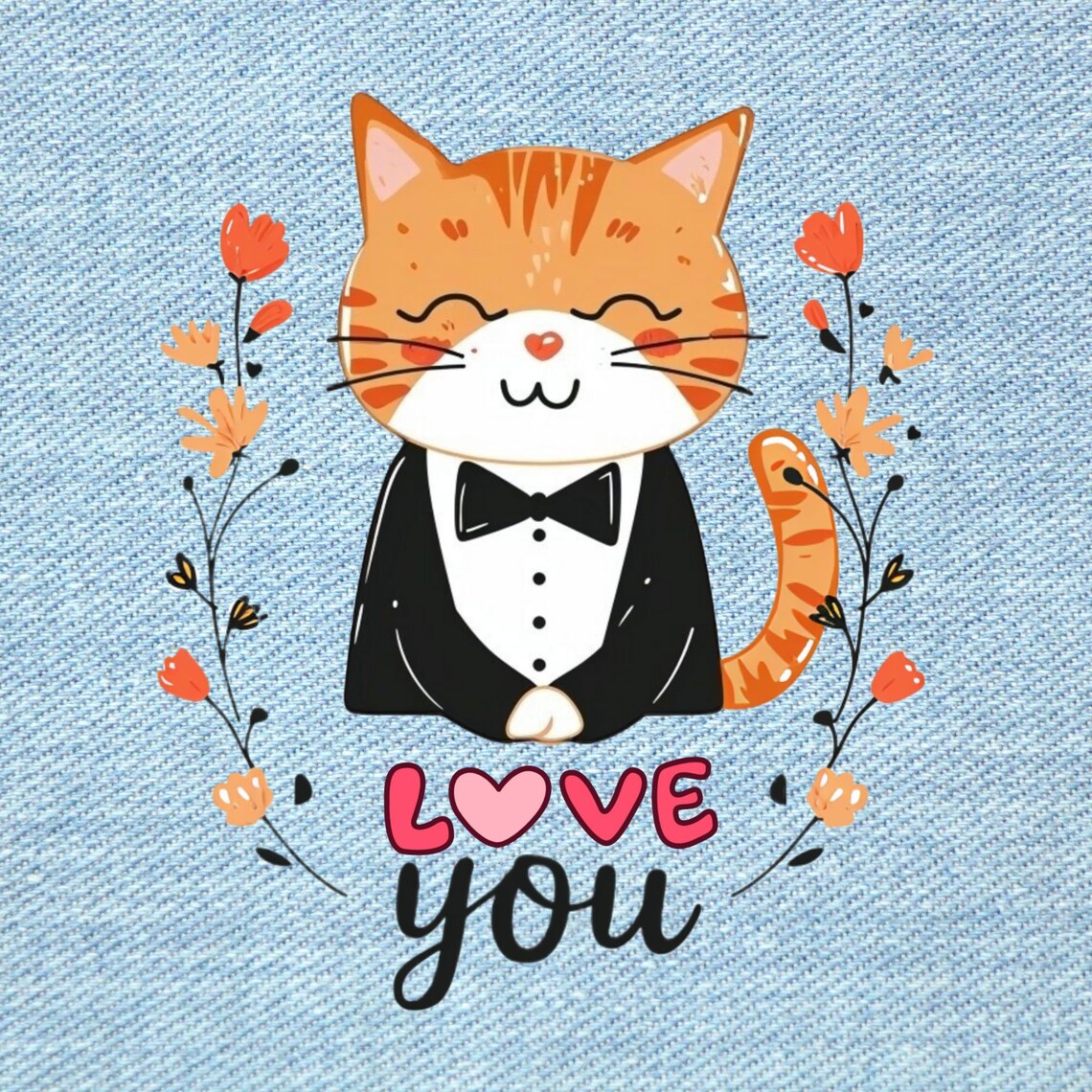 Love You Clipart Valentine Clipart Cat Love You T Shirt Clipart Valentine T Shirt Cat Cartoon ...