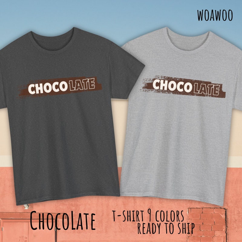 Chocolate T Shirt - Etsy