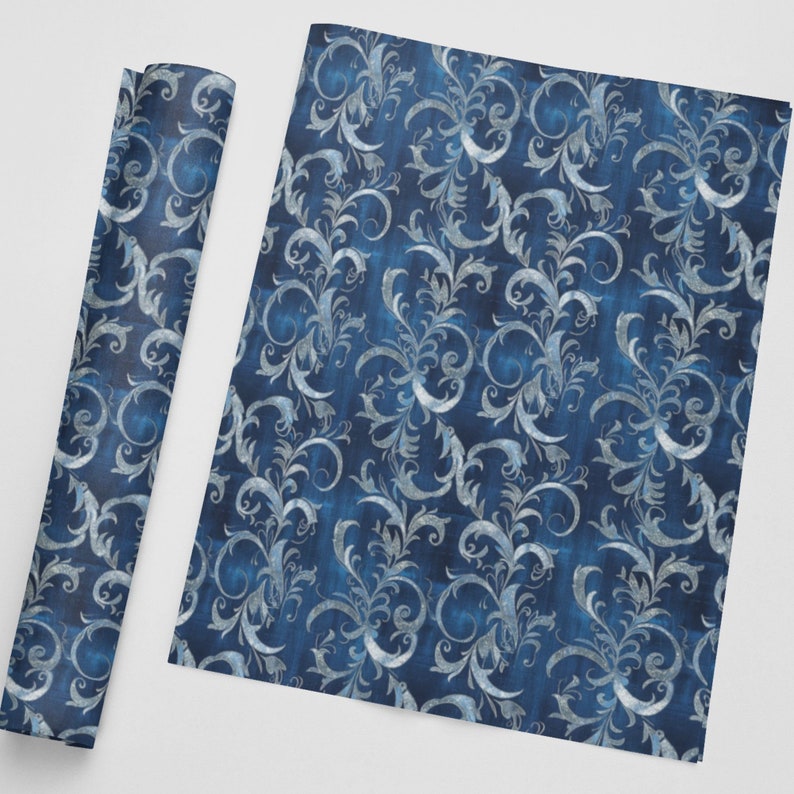 Denim Pattern Vintage Denim Seamless Denim Digital Paper Decorate Denim ...