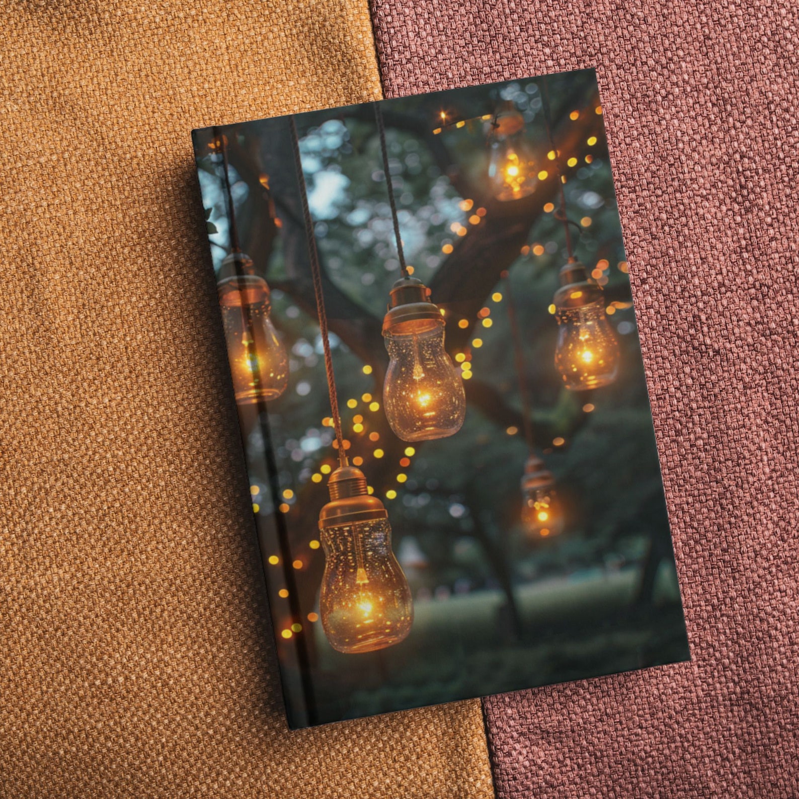 Enchanted Garden Digital Paper Floral Magic Garden Fairy Light Print ...