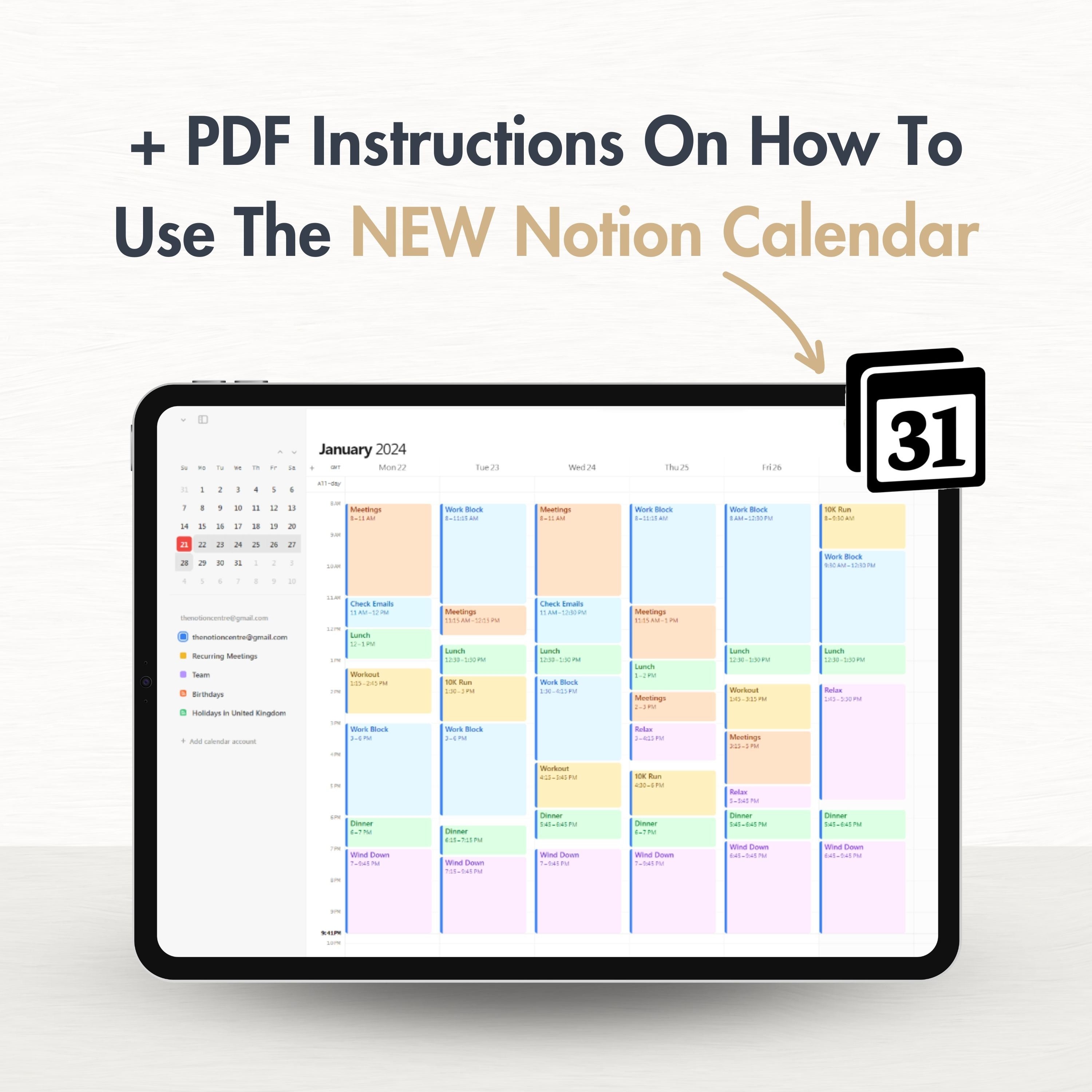 Notion Template Student Planner, Student Digital Planner, Minimal ...