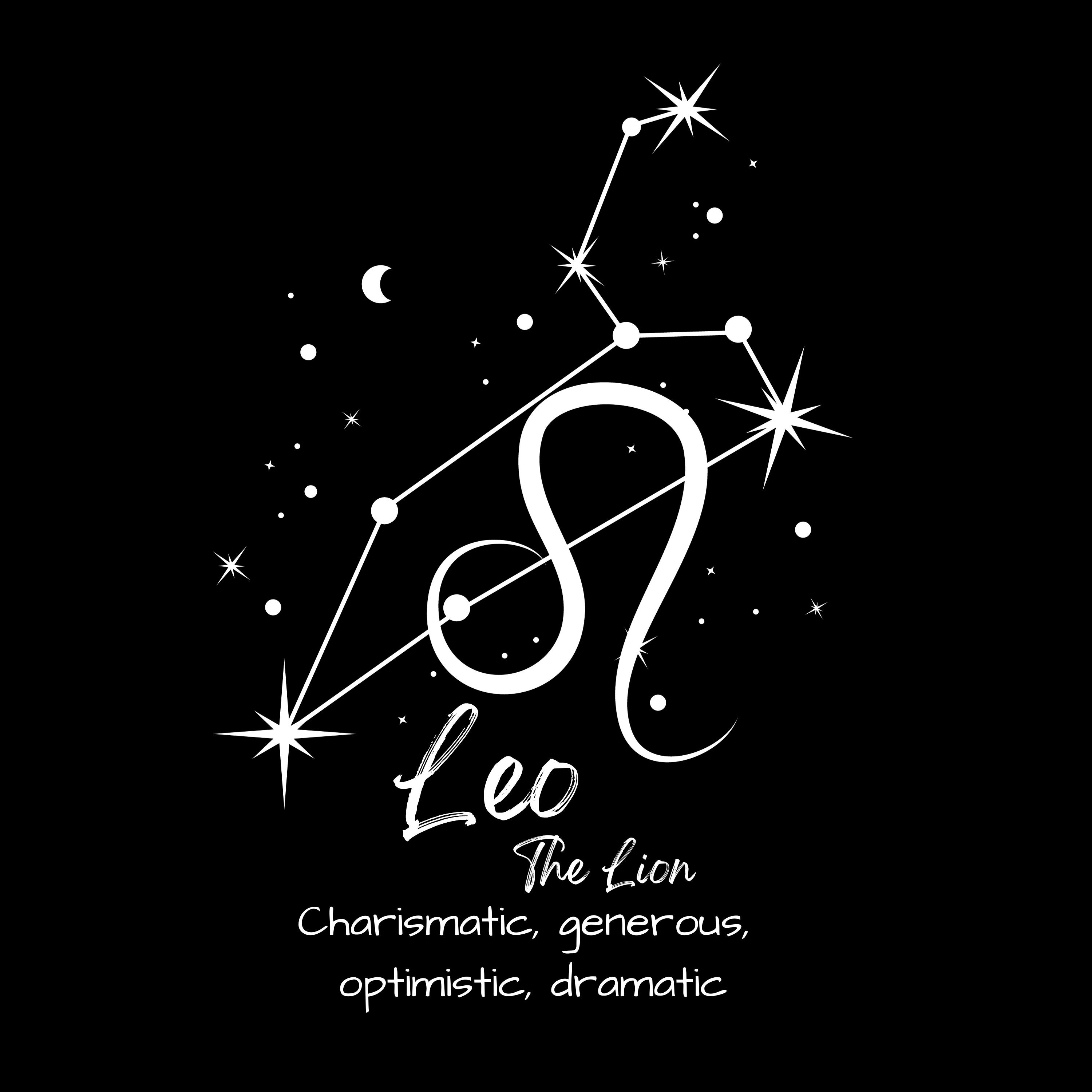 Leo Astrology Sign PNG - Etsy