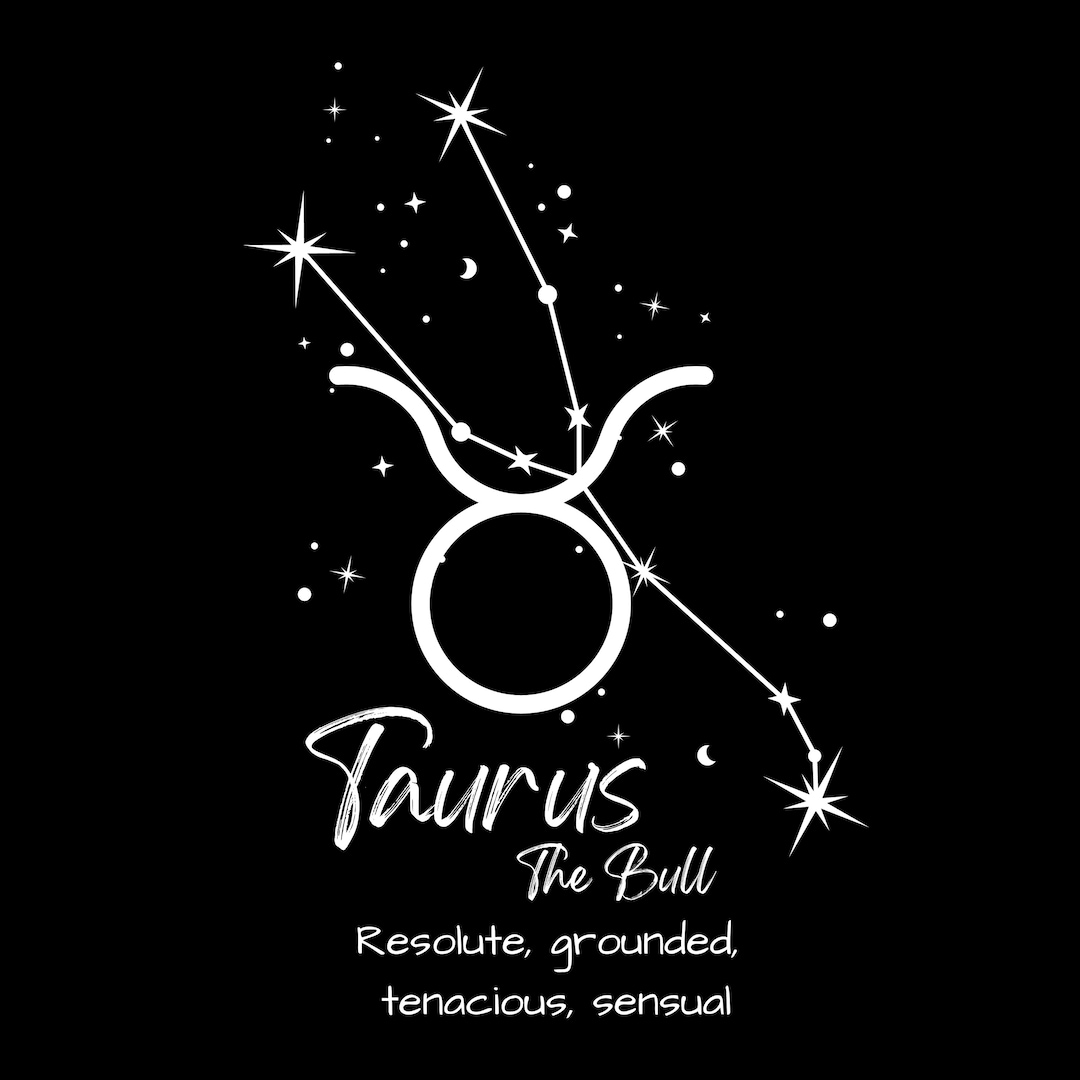 Taurus Astrology Sign PNG - Etsy