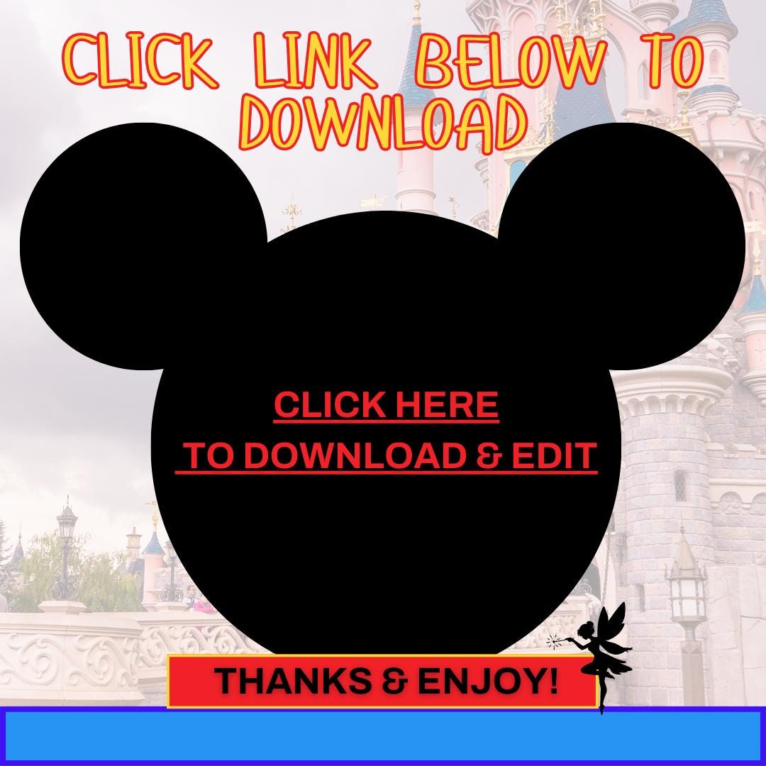 ANIMATED Disney Vacation Flyer for Travel Agents - Etsy