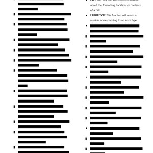 Complete Excel Formulas Cheat Sheet: Master Excel With Essential ...