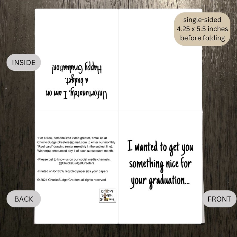 Printable Graduation Card Funny Graduation Card for Daughter Graduation ...