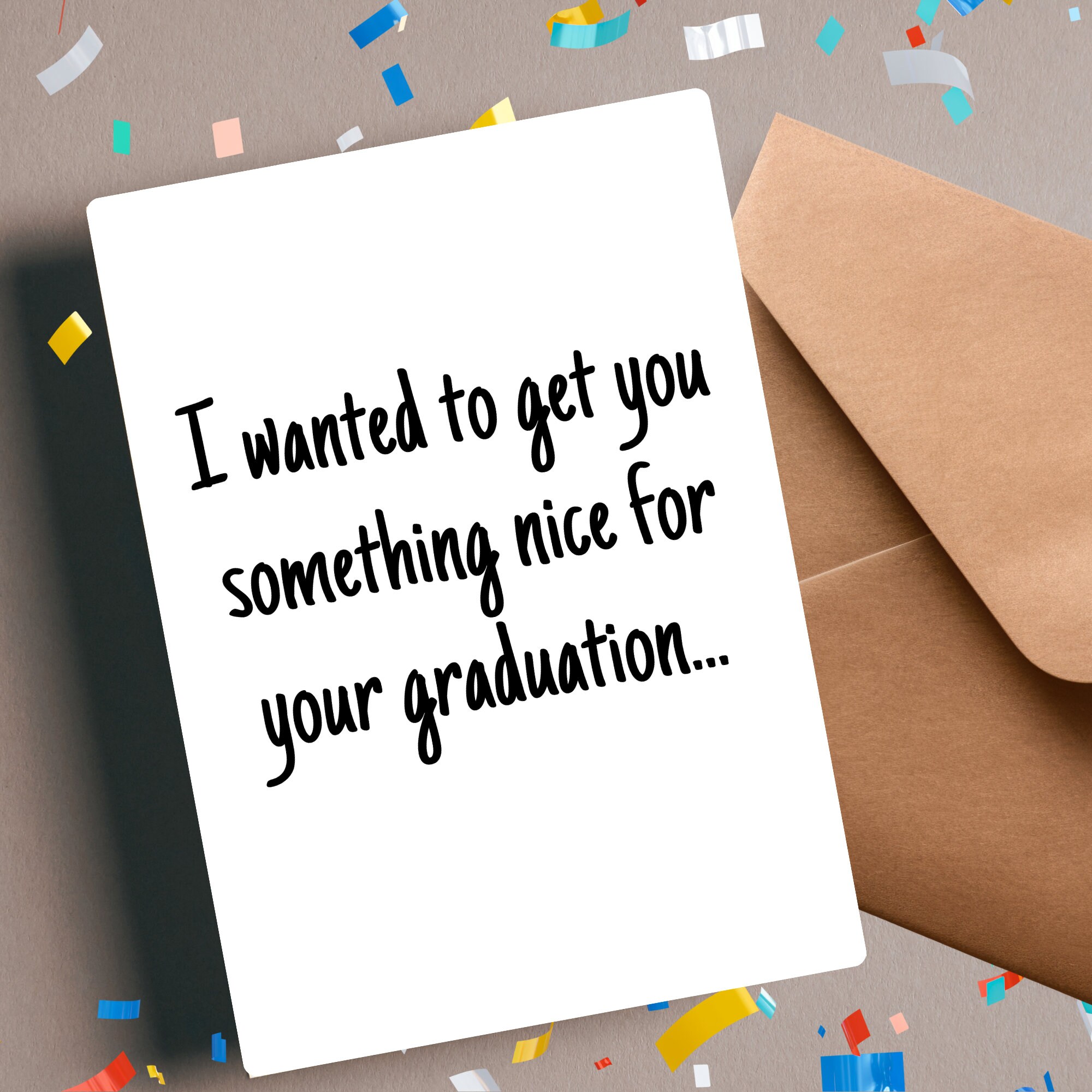 Printable Graduation Card Funny Graduation Card for Daughter Graduation ...
