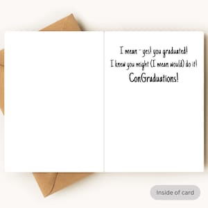 Printable Graduation Card Funny Graduation Card for Friend Graduation ...