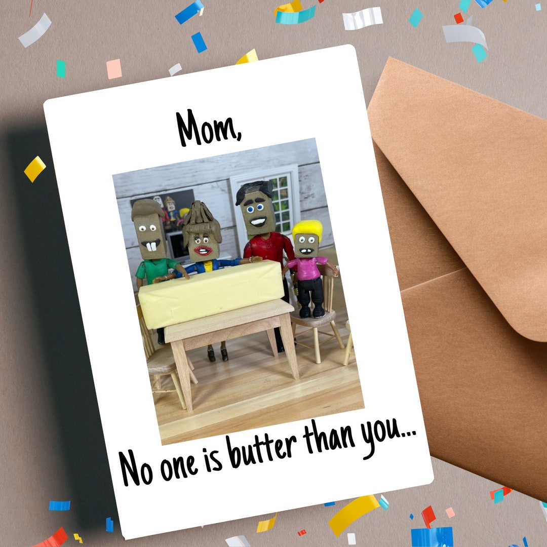 Printable Happy Mother's Day Card Funny Silly Greeting Card Wife Mom ...