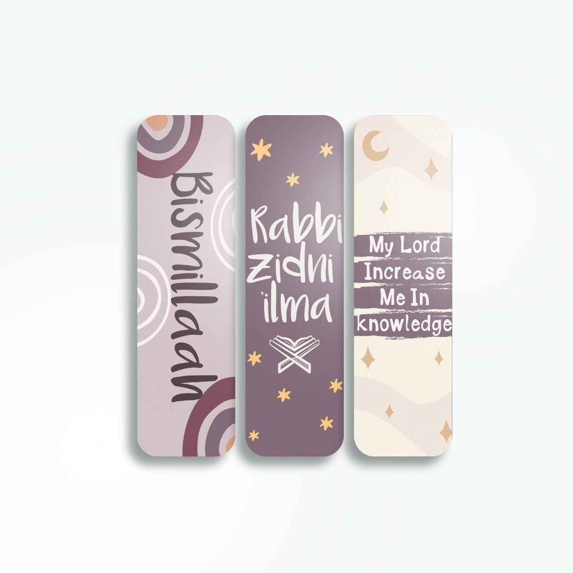 Islamic Bookmarks | Set of 3 | Ramadan | Eid | Islamic Gift | Quran ...