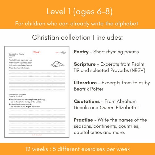 Bible Copywork Printables, Charlotte Mason, Poetry, Beatrix Potter ...