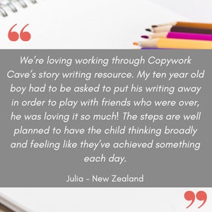 Six Weeks to Write a Story, Printable Homeschool Resource, Creative ...