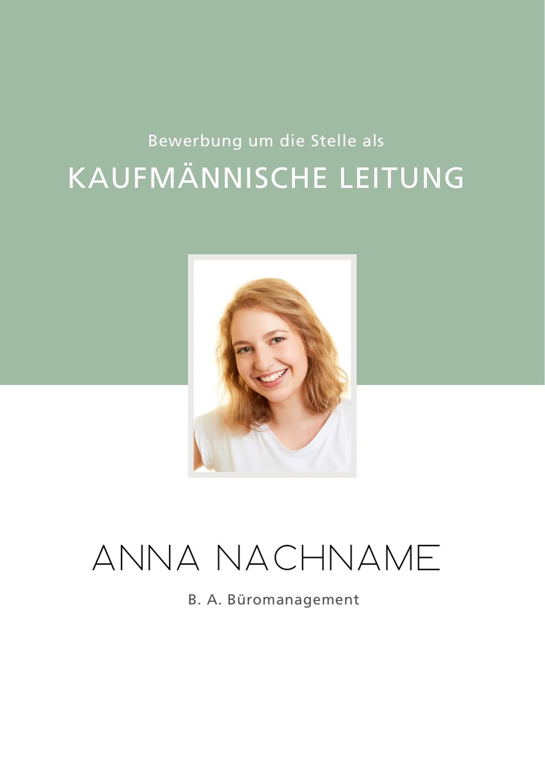 CANVA Application Template - Etsy