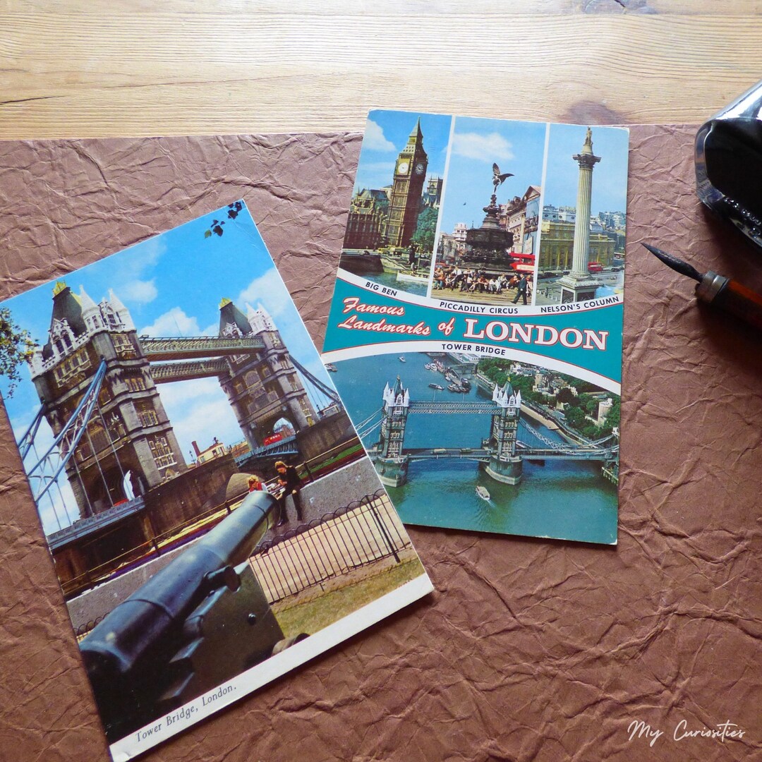 80s 90s, Vintage London Postcards - Etsy