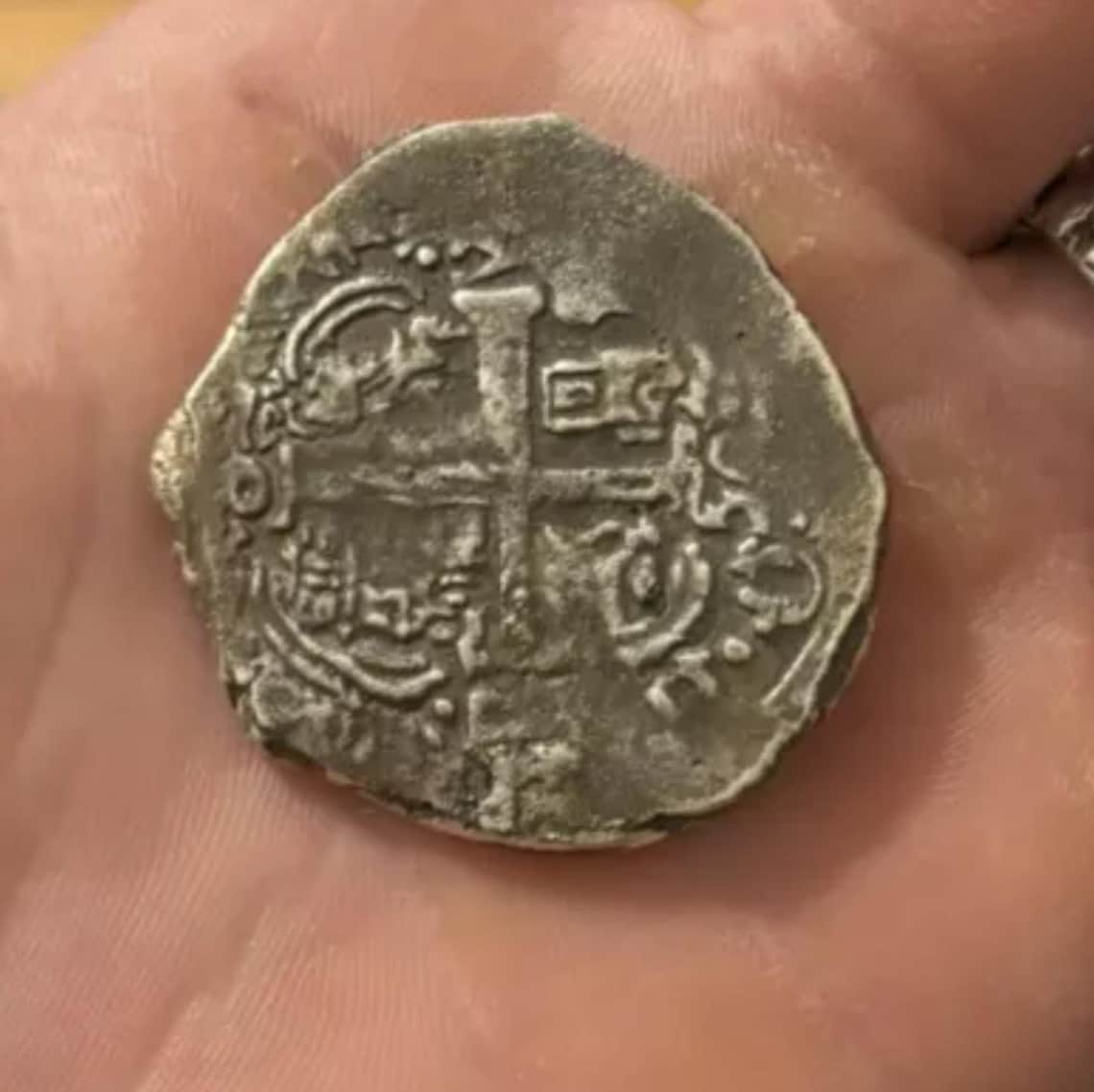 Spanish Cob Coin of 8 Reales "macuquina", Potosí Mint. (1668) REPR - Etsy