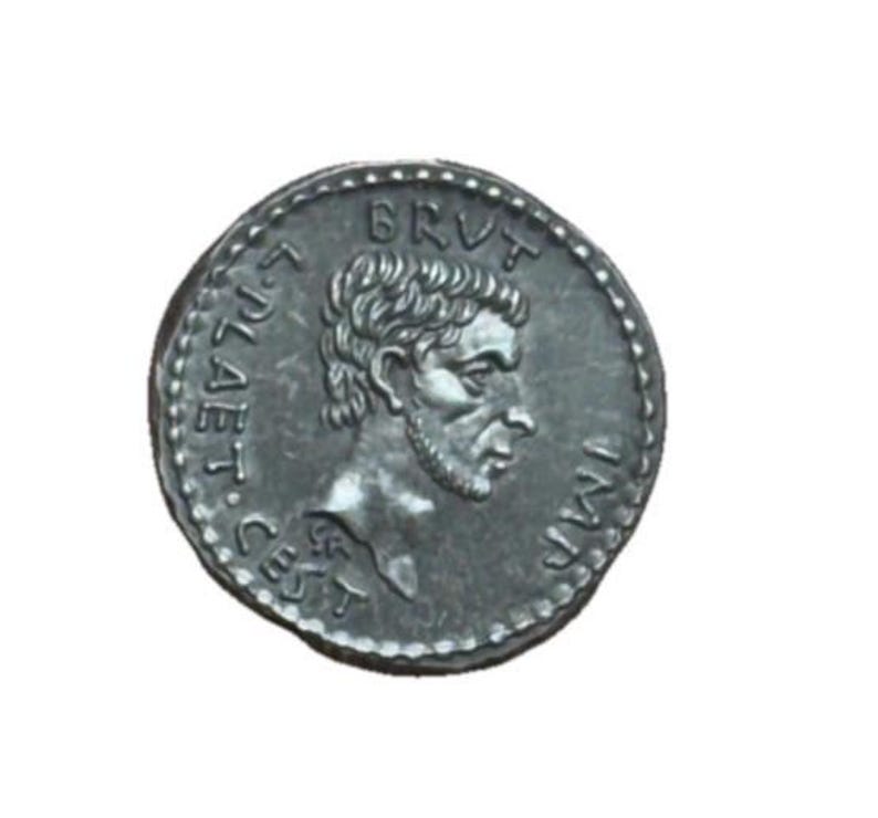 Brutus Eid Mar Denarius Ancient Roman Modern Coin - Etsy