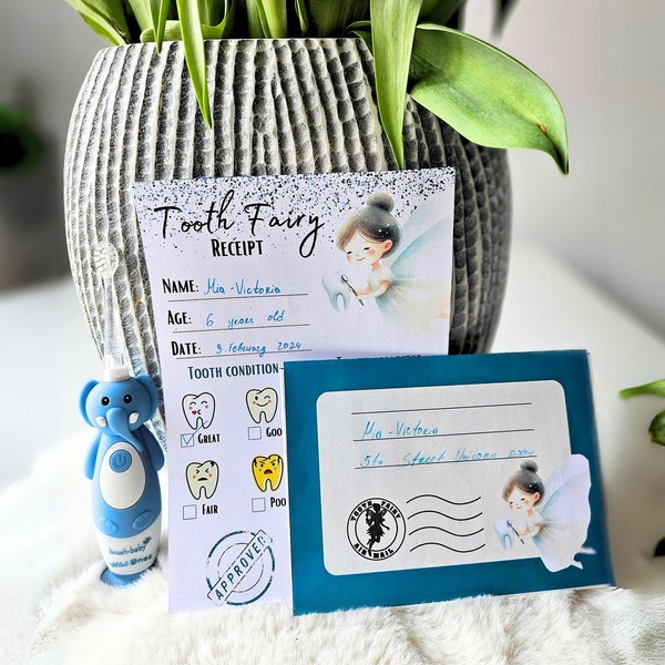 Tooth Fairy Envelope - Etsy