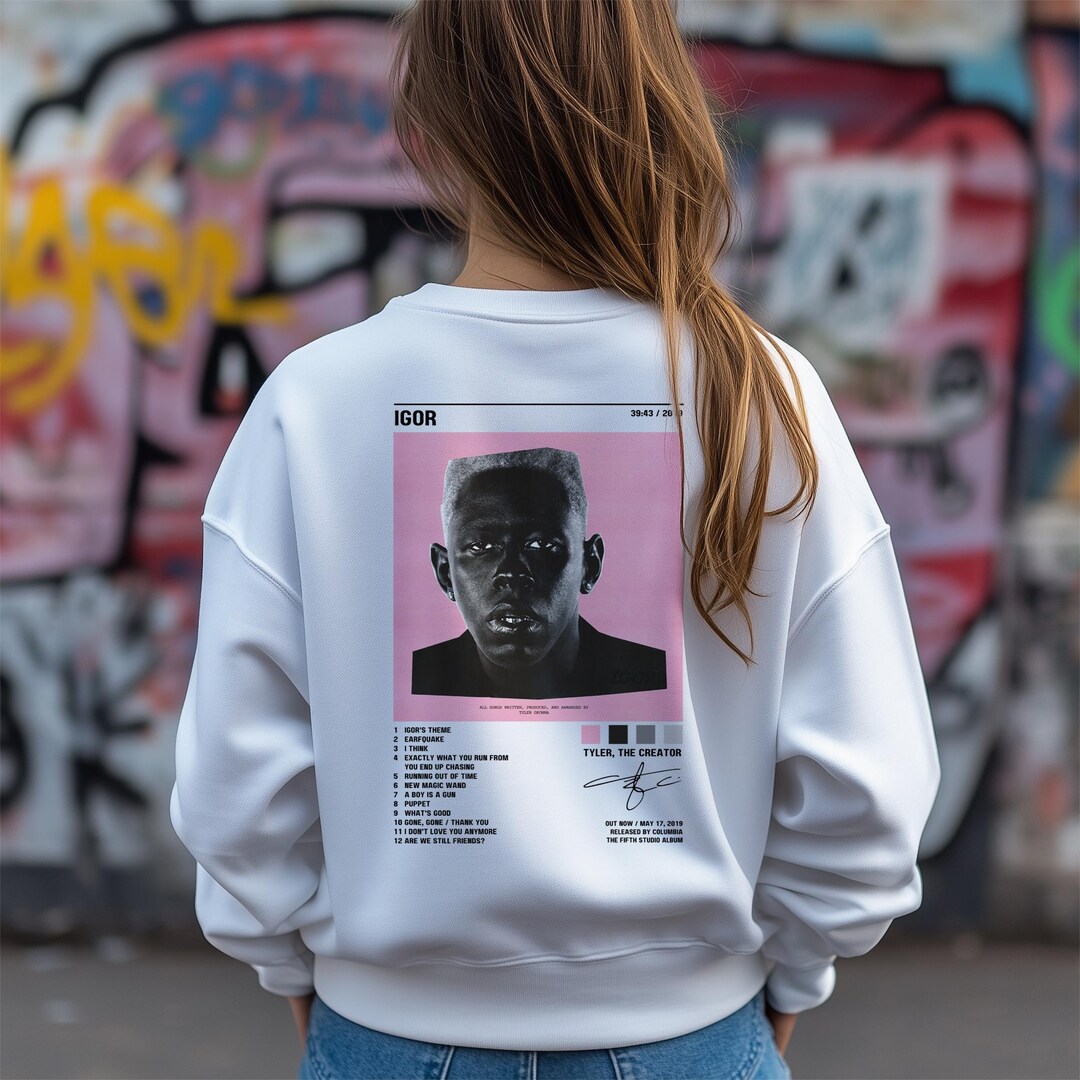 IGOR Tyler the Creator Album Cover and Discography, Crewneck Sweater ...