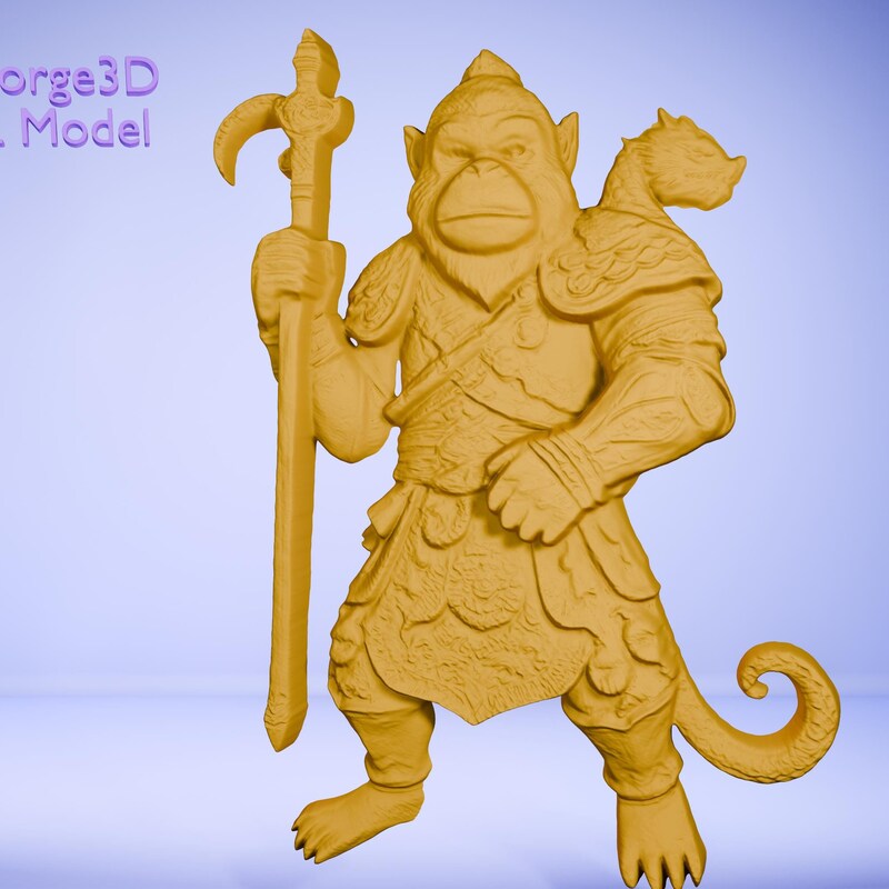 Wukong 3d Model - Etsy