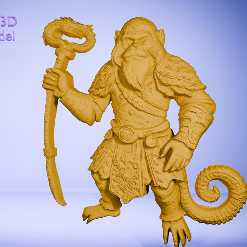 Wukong 3d Model - Etsy