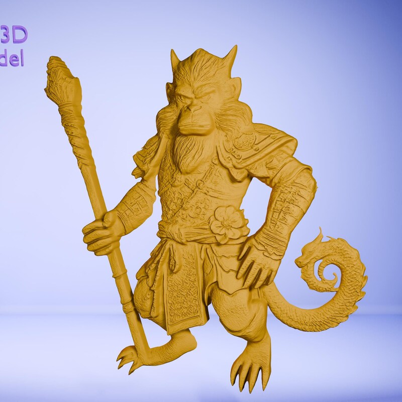Wukong 3d Model - Etsy