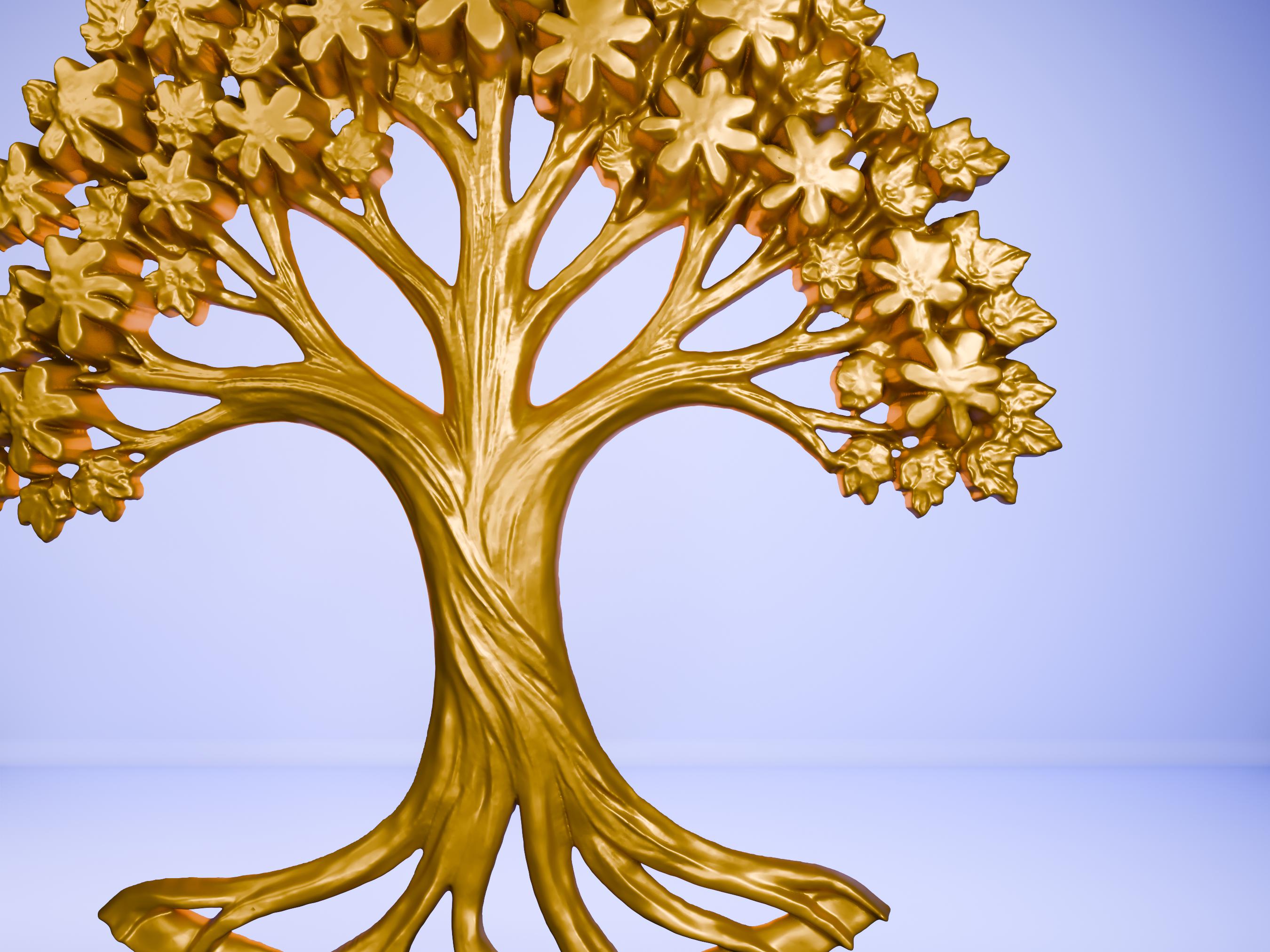 Tree of Life 3D STL Model for Artcam, 3D Printer, CNC Relief ...