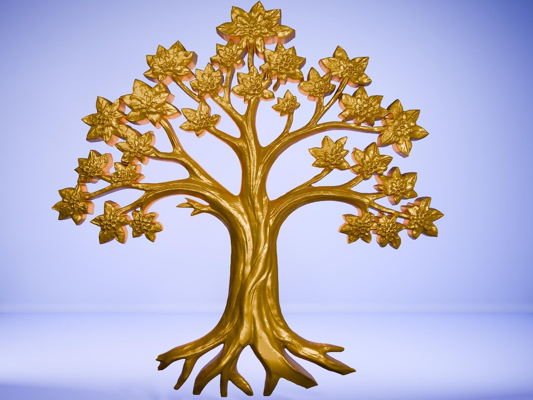 Tree of Life 3D STL Model for Artcam, 3D Printer, CNC Relief ...