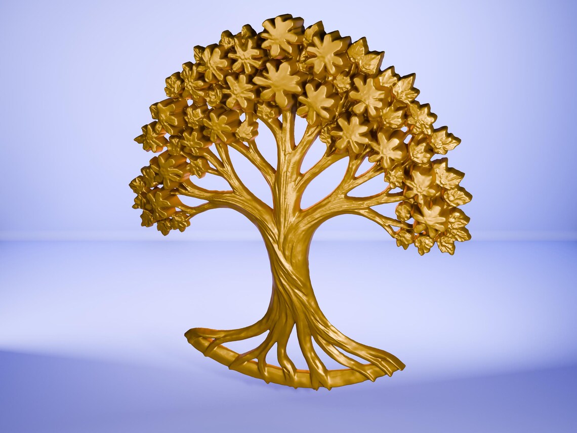 Tree of Life 3D STL Model for Artcam, 3D Printer, CNC Relief ...
