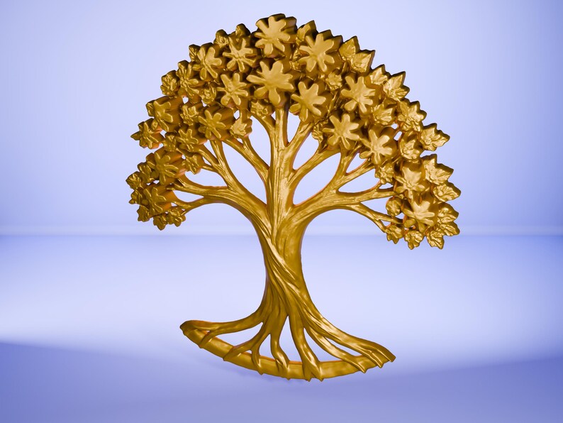 Tree of Life 3D STL Model for Artcam, 3D Printer, CNC Relief ...