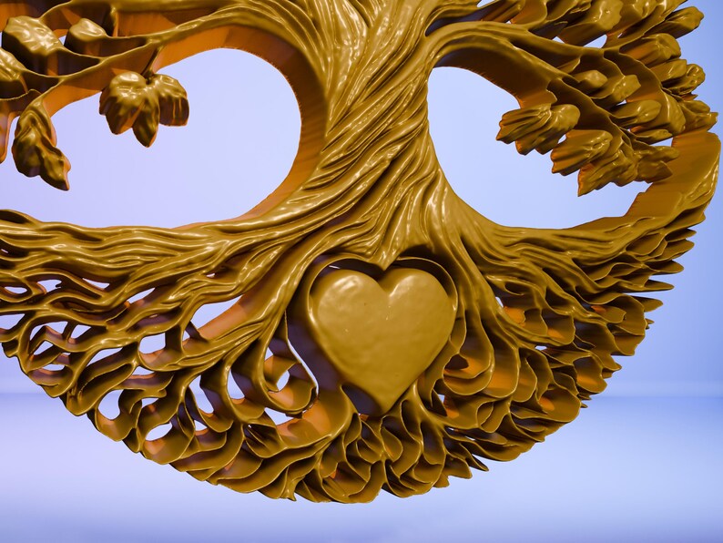 Tree of Life Foundation of Love 3D STL Model - Etsy