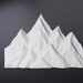 Mountain Range 3D STL Model for CNC Engraving, Wall Sculpture, Aspire ...