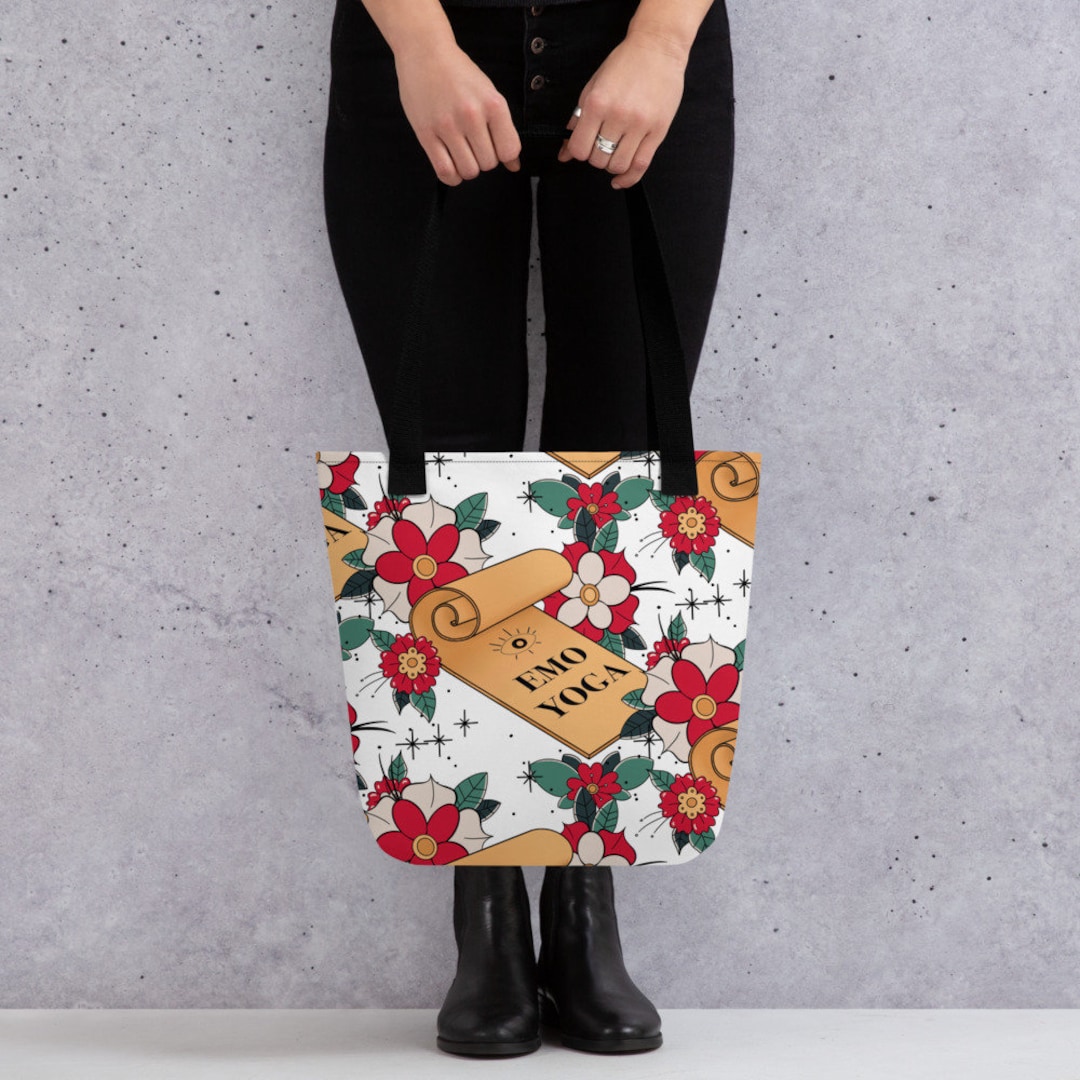 Emo Yoga Tote Bag - Etsy