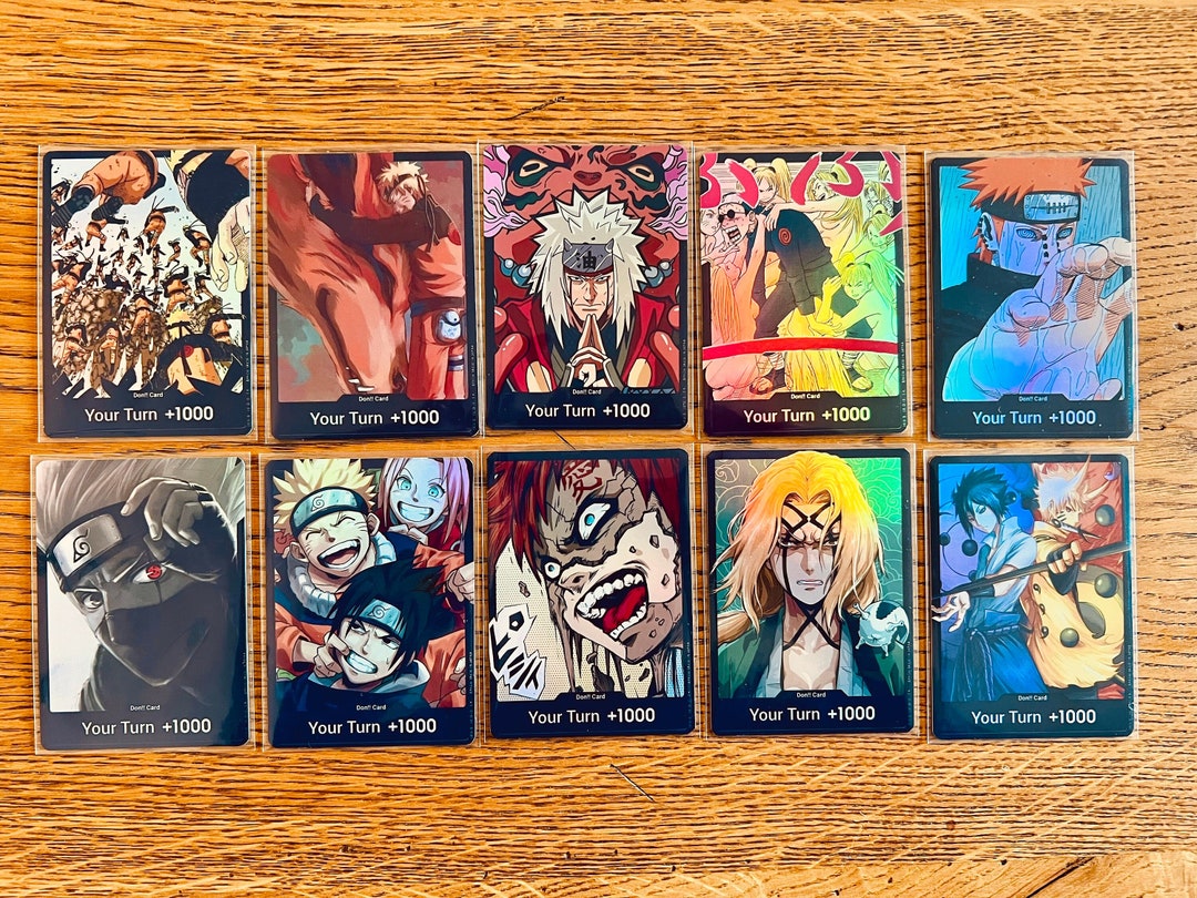 SET DON Naruto Card Custom - Etsy