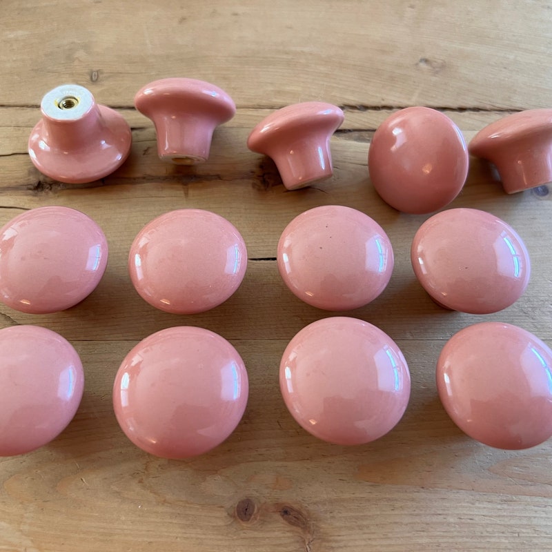 Pink Drawer Knobs - Etsy