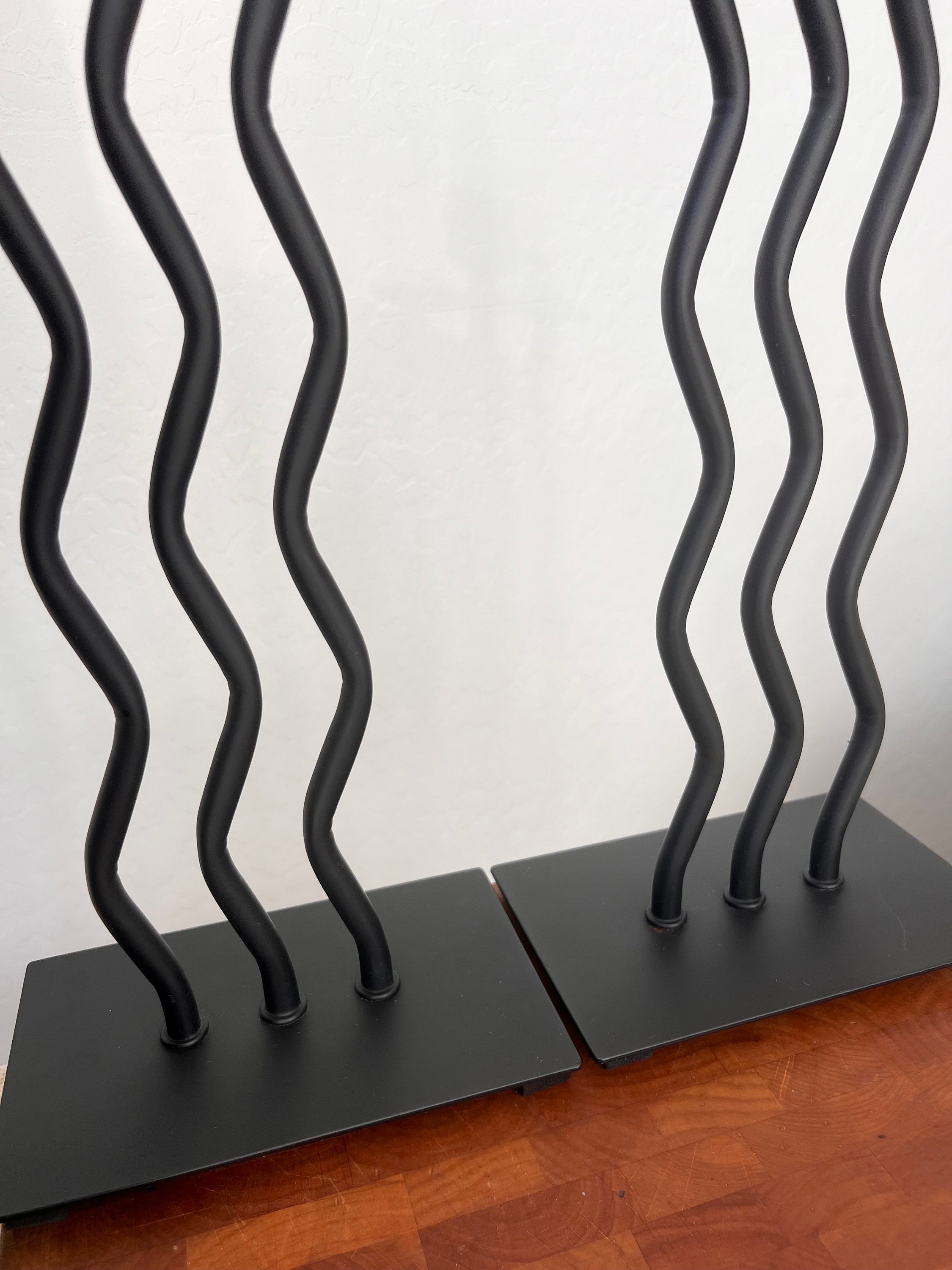 1 or 2 Rare Vintage Original Authentic Wave Squiggle Table Lamps ...