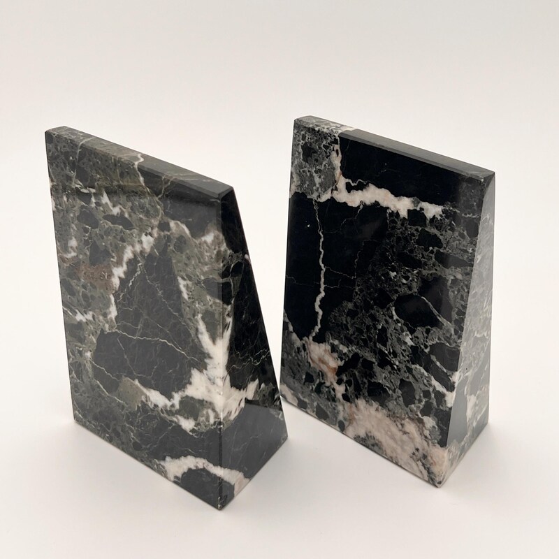 Book Ends Marble - Etsy